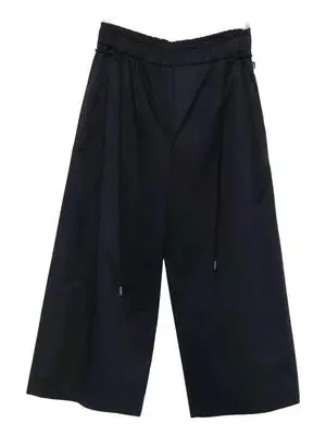 MARCCAIN Willmar Drawstring-waist Trousers - Blue