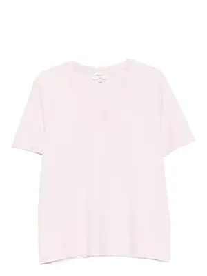 MAISON123 V-neck T-shirt - Pink