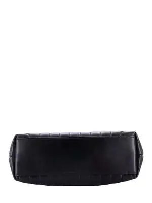Saint Laurent Loulou Matelasse Chevron Leather Medium Shoulder Bag - Black
