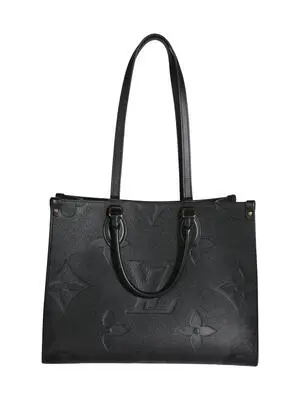 LOUIS VUITTON Giant Monogram Empreinte Onthego Mm - Black