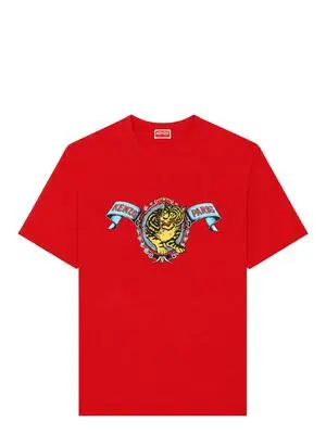 Kenzo T-shirt "jumping Tiger - Red