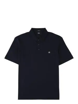 BOSS Polo Con Logo - Blue