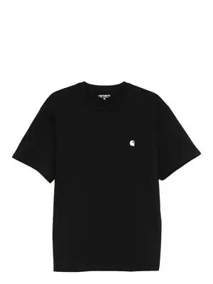 Carhartt Work In Progress Logo Cotton T-shirt - Black
