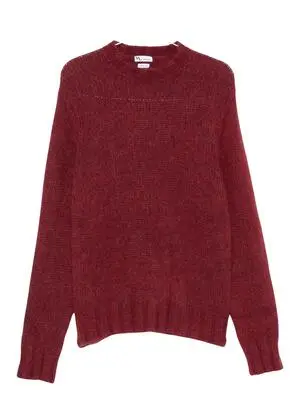 DOPPIAA DOPPIAA Ribbed Knit Mock Neck Sweater