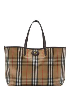 Burberry Medium Highlands Tote Handbag - Sand