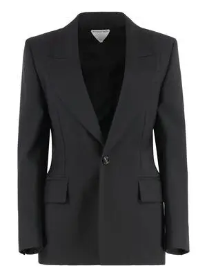 BOTTEGA VENETA BOTTEGA VENETA Single-Breasted Wool Blazer