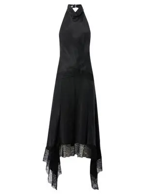 ANDAMANE The Andamane Ruched Spaghetti Strap Open-Back Mini Dress (Size 40)