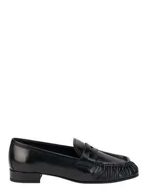 Prada Calf Leather Loafers - Black