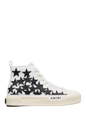 Amiri High-top Star Appliqué Sneakers - White