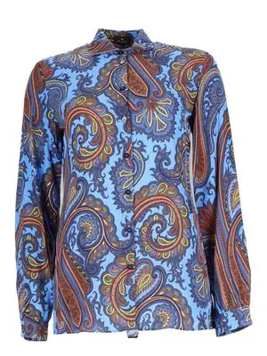 ETRO Etro Paisley Print Button-Front Shirt