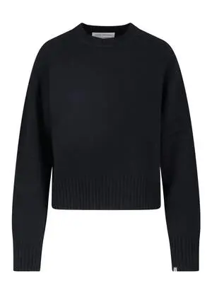 Extreme Cashmere EXTREME CASHMERE Oversized Crewneck Sweater Black