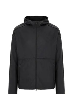 Y3 Zip-up Hooded Jacket - Black