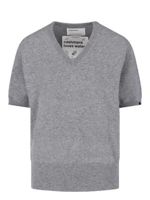 Extreme Cashmere EXTREME CASHMERE V-Neck Cashmere Sweater Grey