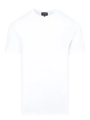 Giorgio Armani S 100% Cotton T-shirt - White