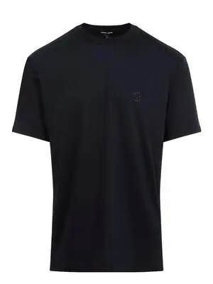 Giorgio Armani S Cotton T-shirt - Blue