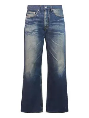 OUR LEGACY OUR LEGACY Loose-Fit Bell-Bottom Denim Trousers