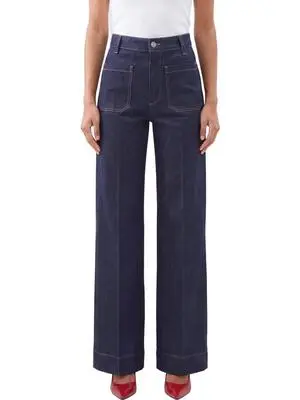 VICTORIA BECKHAM Victoria Victoria Beckham Wide Leg Jeans