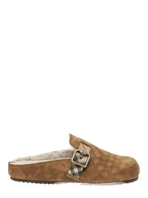 Burberry Heeled Sandal - Brown