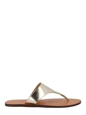Manebí Flat Sandals - Silver