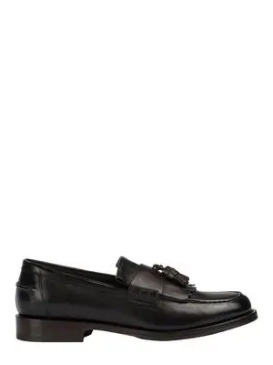DOUCAL'S Tassel Loafers - Dark