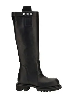 Rick Owens Knee-high Boots - Black