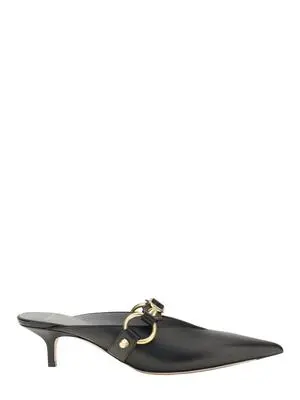 Balenciaga Heeled Mules - Black