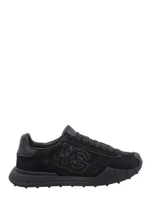 Dolce & Gabbana Lace-up Sneakers - Black