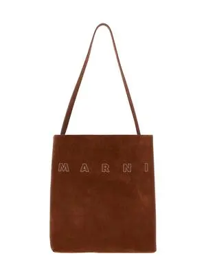 Marni Marni Museo Tote Bag Olive