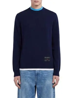 Marni Crew Neck Sweater - Blue