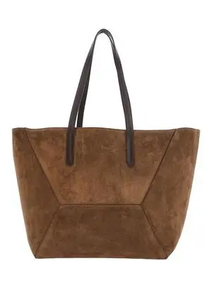 Brunello Cucinelli Shoulder Bag - Camel