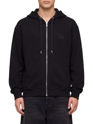 Dolce & Gabbana Zip-up Hoodie - Black