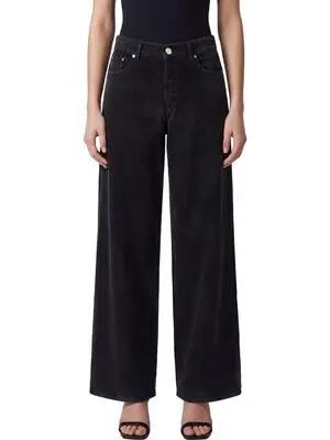 HAIKURE Bethany Cotton Corduroy Wide-leg Trousers - Black