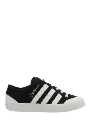 Y3 Y-3 Adria Low-Top Canvas Lace-Up Sneakers