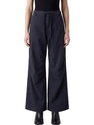 MAISON MARGIELA MM6 Maison Margiela Wide Leg Drawstring Trousers