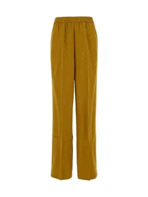 GUCCI GUCCI Mustard Jacquard Joggers