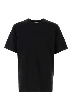 Dries Van Noten Dries Van Noten Men Black Cotton Oversize Heer T-Shirt Black