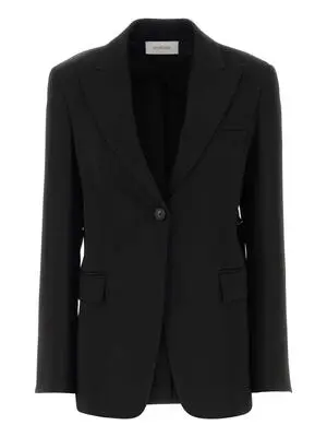 Sportmax Viscose Novella Blazer - Black