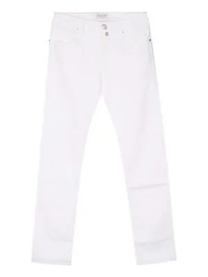 Jacob Cohen White Jeans - Multicolor