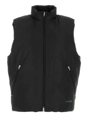 JIL SANDER Sleeveless Down Jacket - Black