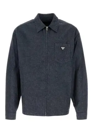 Prada Chambray Shirt - Blue