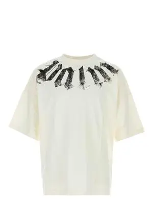 Palm Angels Cotton Oversize T-shirt - White