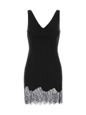 Andamane Embroidered Twill Tori Mini Dress - Multicolor