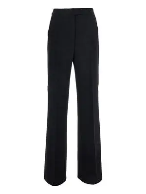 Max Mara Mxmperiodi Jacket With Collar And Long Sleeves In Tech Fabric Black - Multicolor