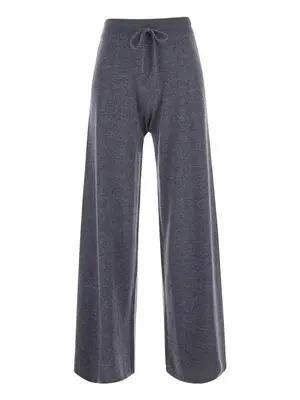 LISA YANG Grey Cashmere Trousers - Gray