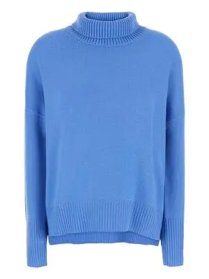 LISA YANG LISA YANG Heidi Cashmere V-Neck Sweater Blue