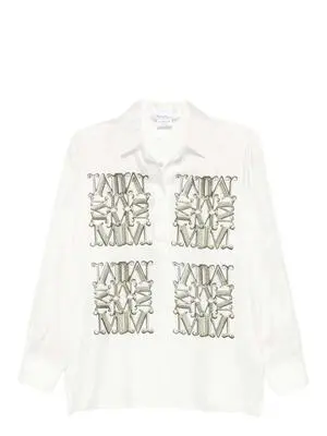 Max Mara Maxmarabesque Silk Shirt - White