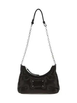 MAISON MARGIELA Glam Slam Flap Shoulder Bag - Black