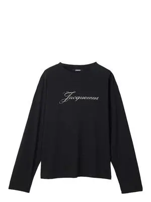 Jacquemus Long-sleeve Top - Black