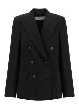 Dries Van Noten Barrysta' Double-breasted Blazer - Black