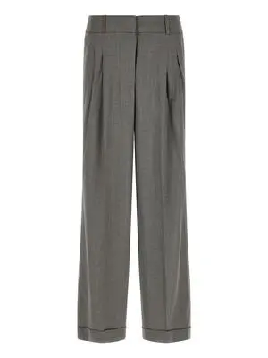 Peserico Palazzo Pants - Gray